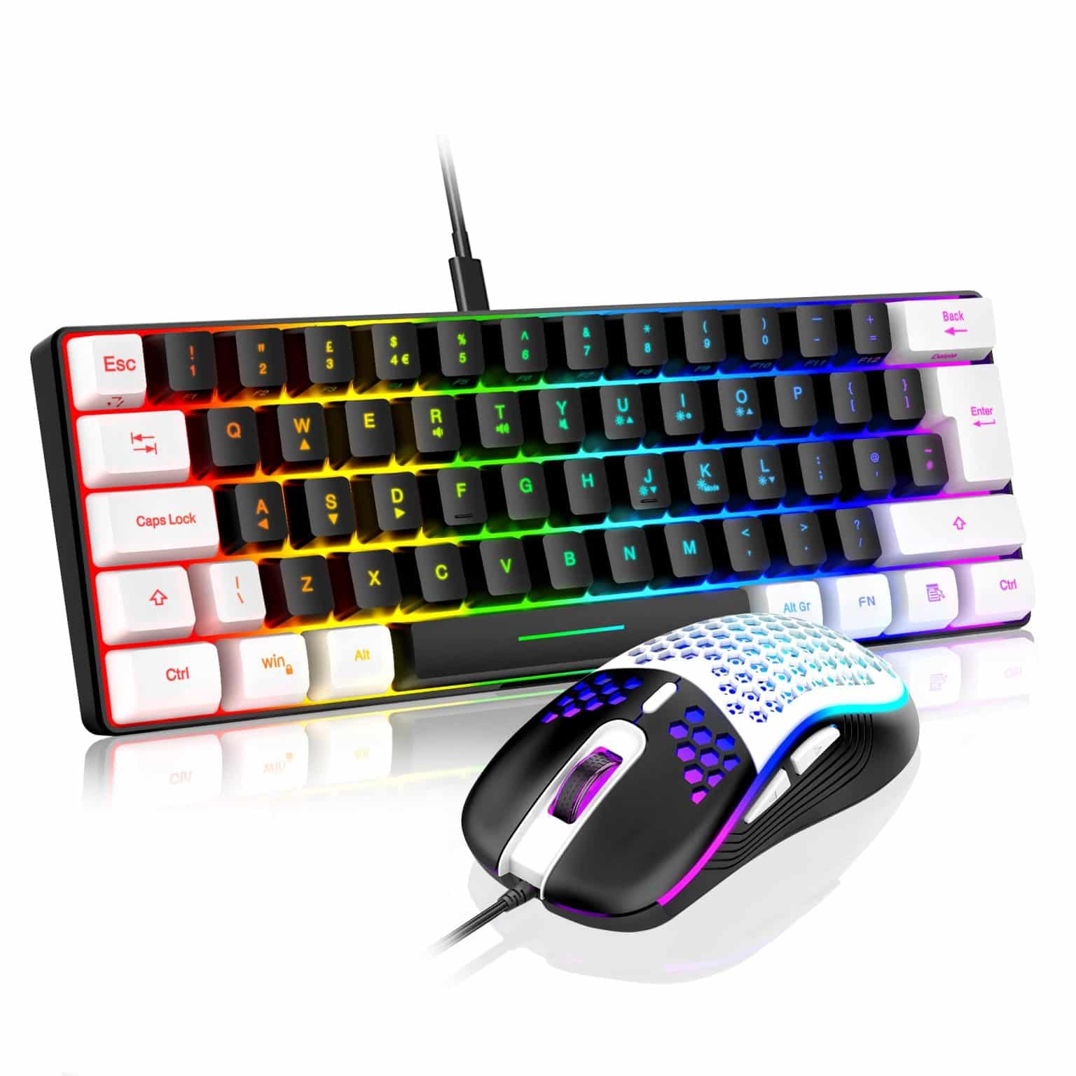 RedThunder 60% RGB Gaming Keyboard And Mouse Combo Review 2025 | Vivid ...