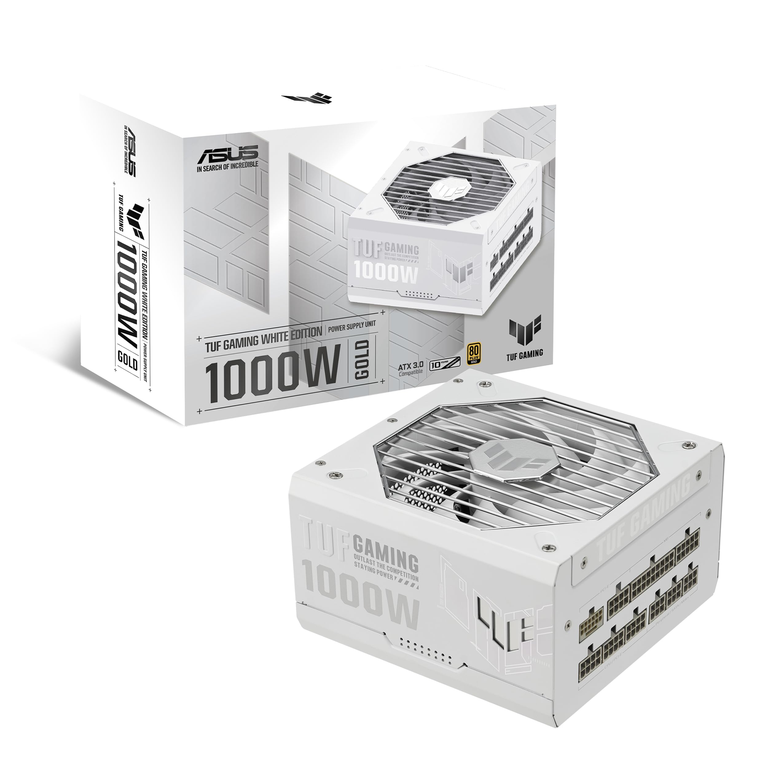 TUF Gaming 1000W Gold White Edition PSU Review